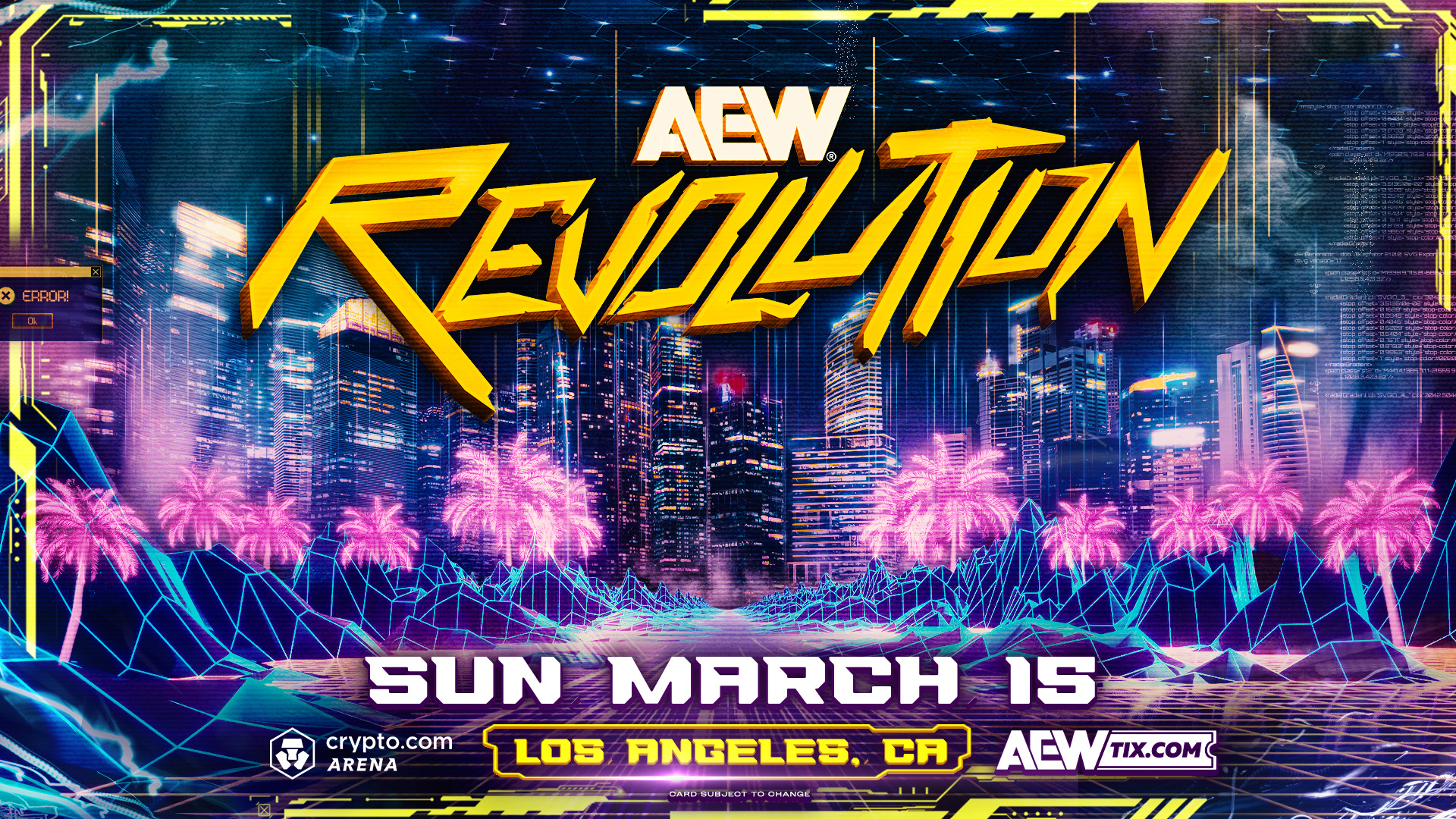 AEW announces date and location for Revolution 2026 - F4W/WON