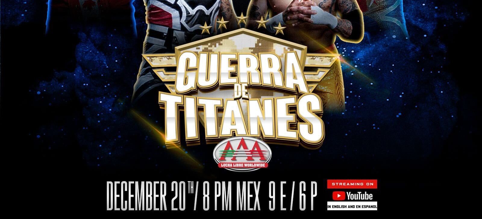 AAA Guerra de Titanes to air on WWE’s YouTube channel - F4W/WON