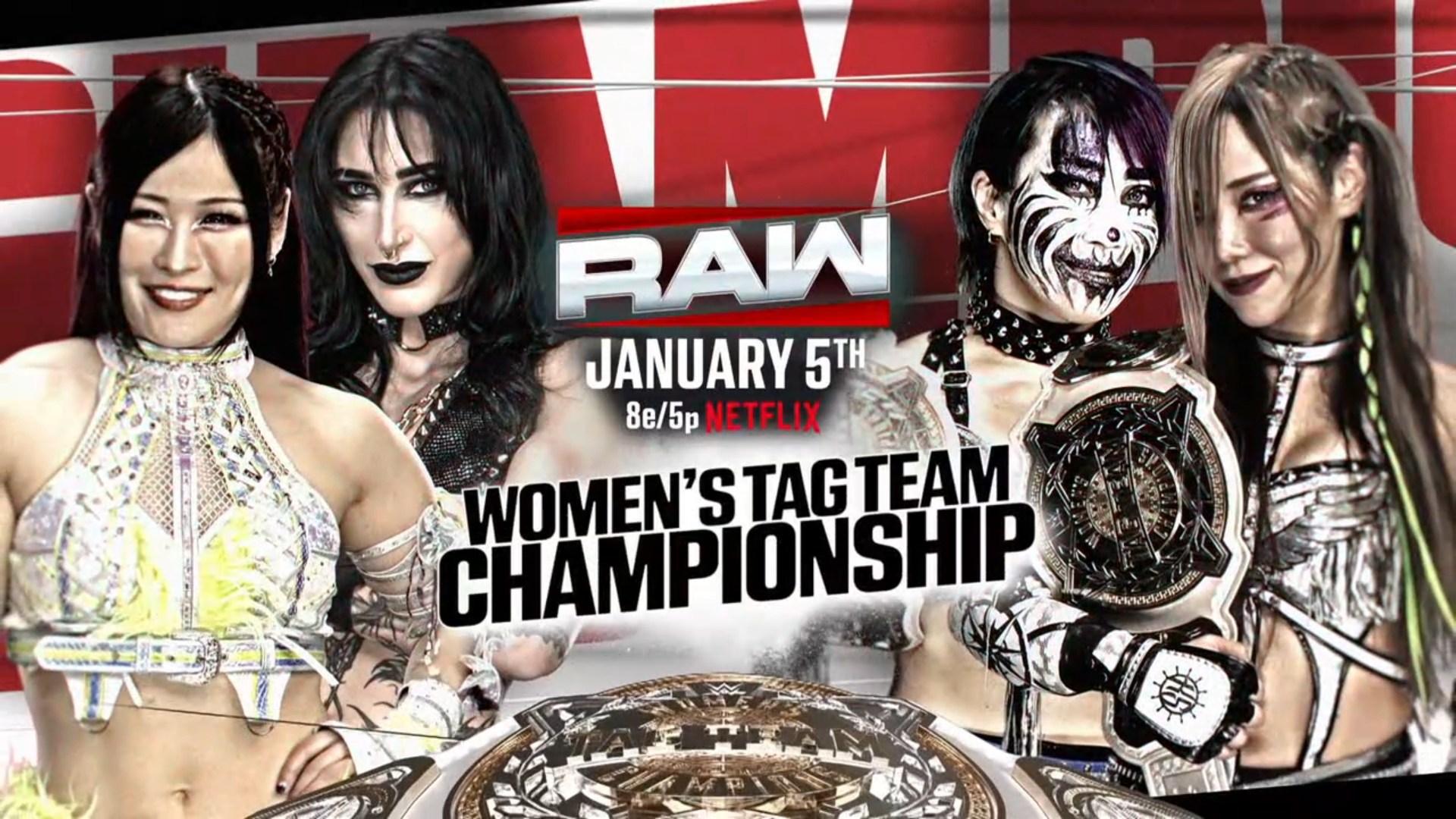 Women’s Tag Team title match set for first WWE Raw of 2026 - F4W/WON