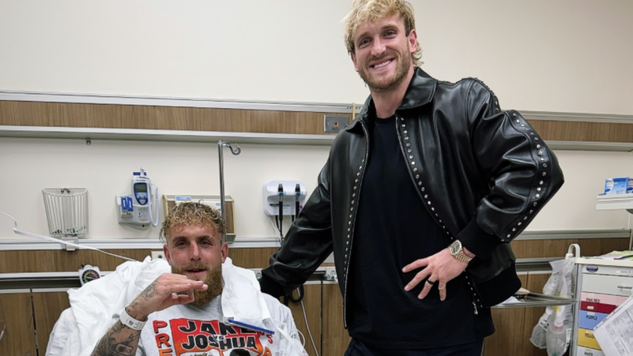 Logan Paul reacts to brother Jake Paul’s fight vs. Anthony Joshua - F4W/WON