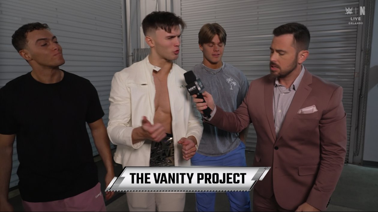 Vanity Project, Eli Knight, Keanu Carver officially join WWE NXT brand ...