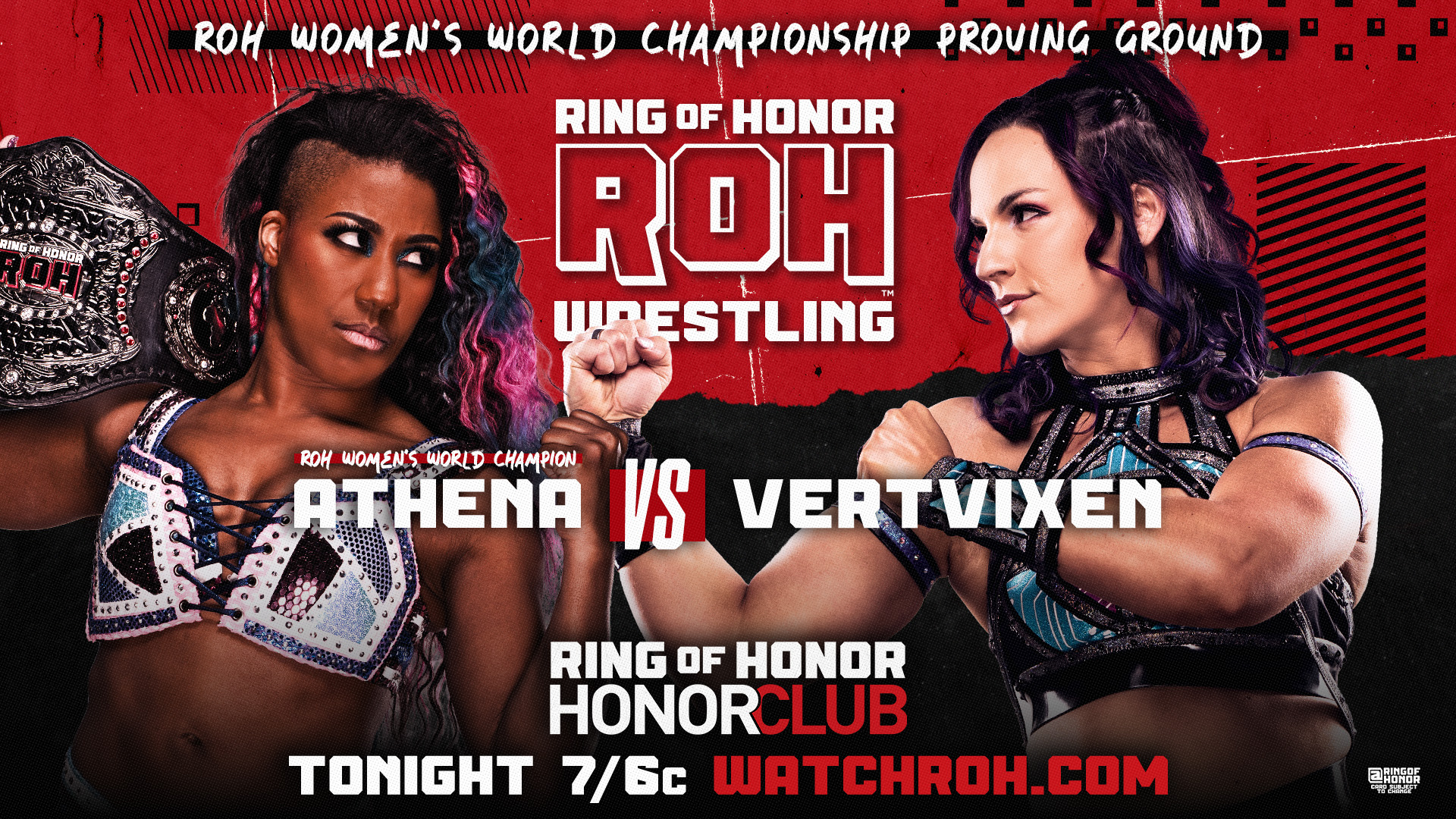 ROH TV live results: Athena vs. Vertvixen - F4W/WON