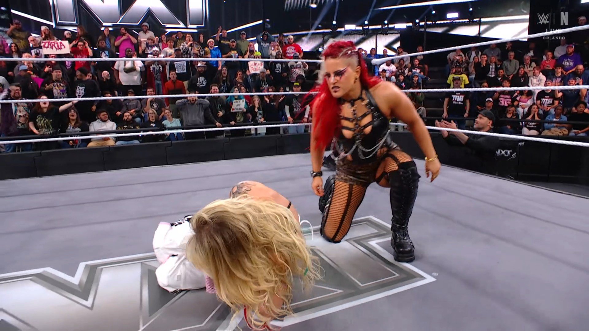 Zaria turns against Sol Ruca on WWE NXT - F4W/WON
