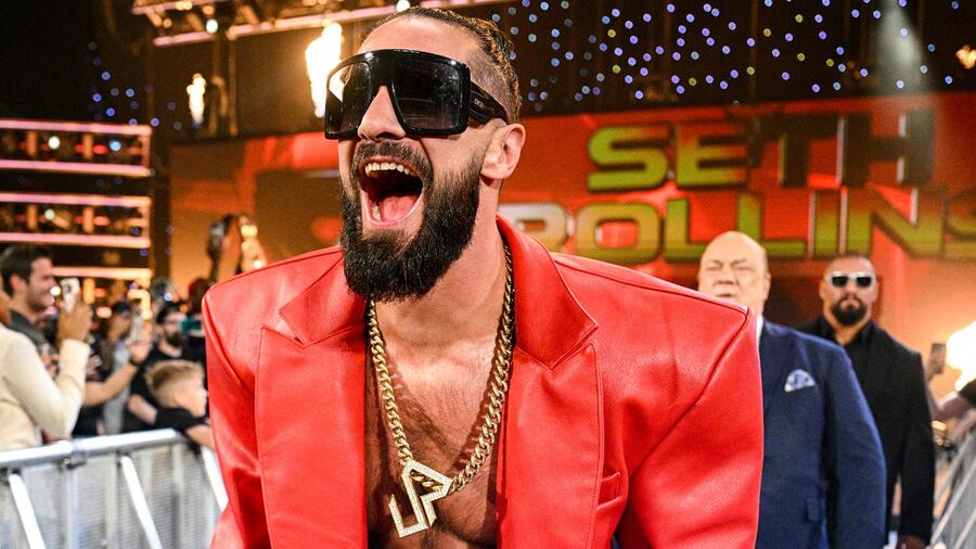Seth Rollins walks off set during Good Morning Football appearance ...
