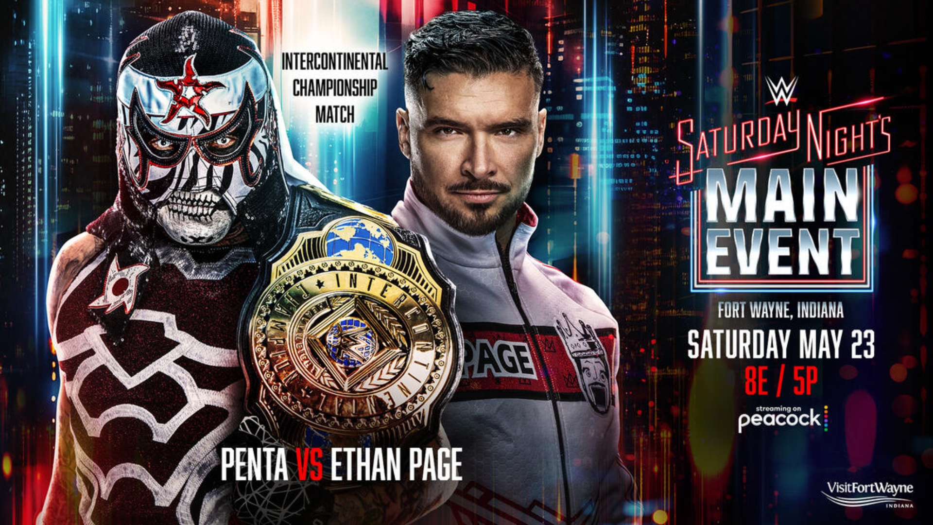 WWE Saturday Night’s Main Event live results: Penta vs. Ethan Page ...